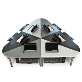 Smartdesks Active Learning Tables for 6 People in Laminate | Smartdesks