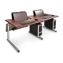 Smartdesks iLid Computer Tables with Keyboard Storage | Smartdesks